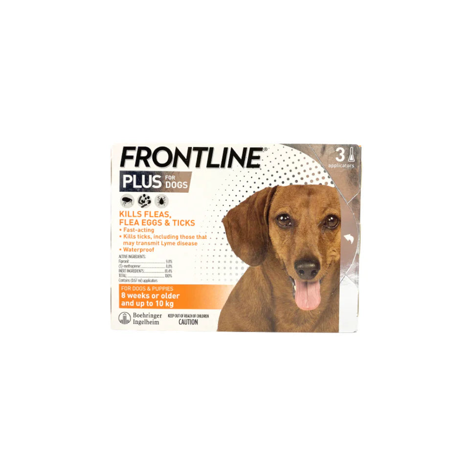 Frontline Plus - Fleas and Ticks Prevention for Dogs 6 Pips — Petston ...