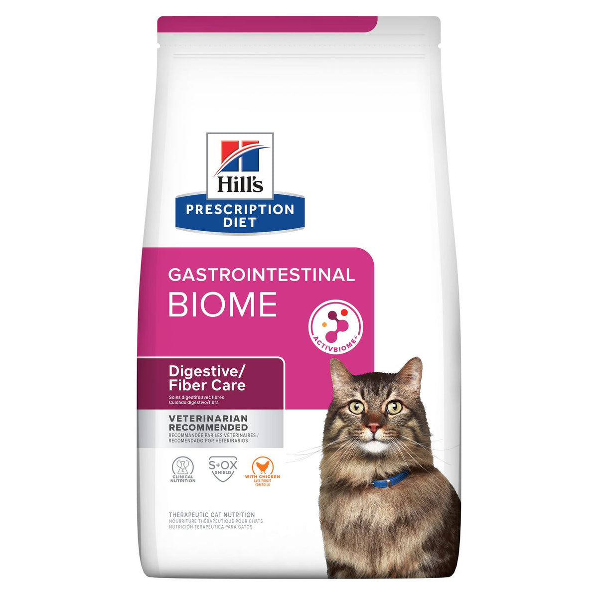Hill's Prescription Diet - Gastrointestinal Biome Dry Cat Food ...